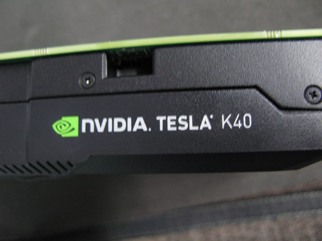 NVIDIA Tesla K40を導入しました | Yuminaka Lab.